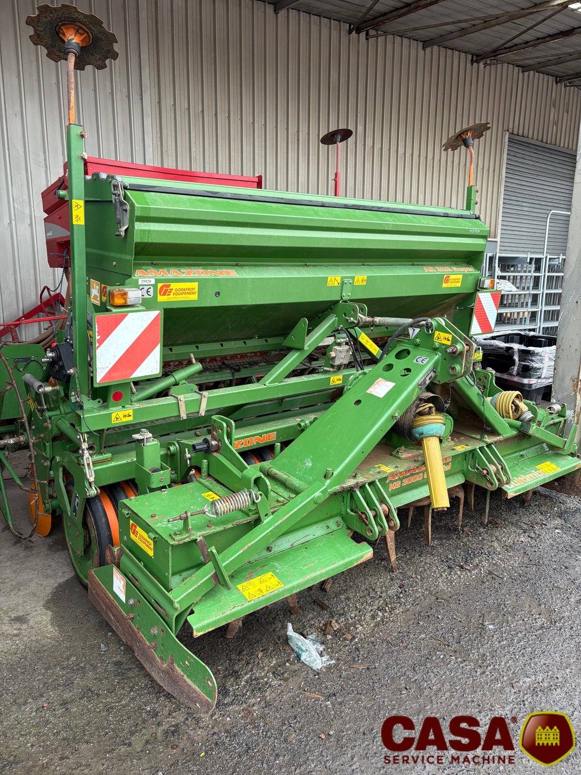 Combiné de semis Amazone Amazone KG 3000 special + AD 303 à vendre sur ...