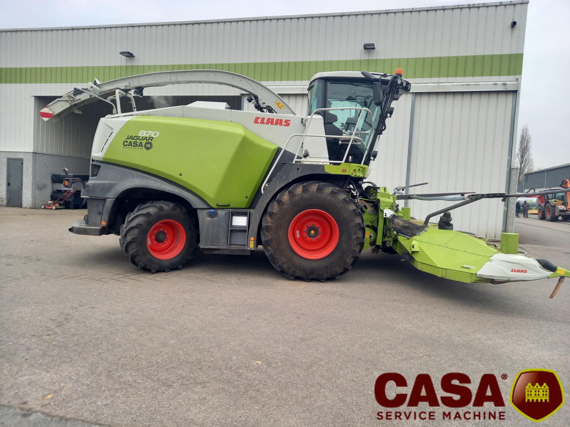 Ensileuse automotrice Claas Jaguar 870 à vendre sur Casa Service Machine
